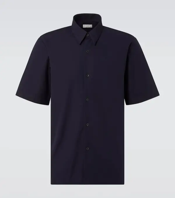 Dries Van Noten Cotton Poplin Bowling Shirt