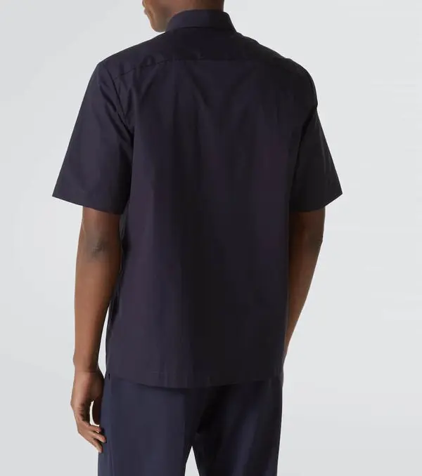 Dries Van Noten Cotton Poplin Bowling Shirt