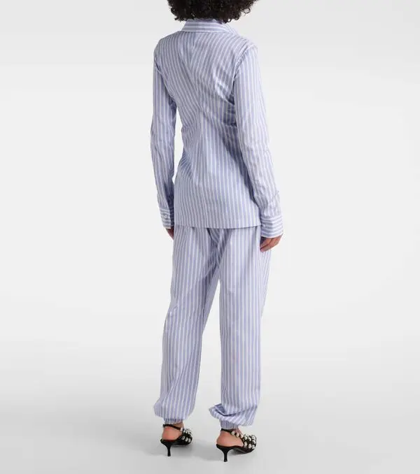 Attico Striped Cotton Shirt