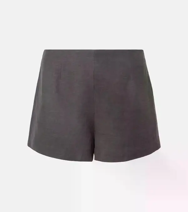 Faithfull The Brand Noto Mid-rise Shorts - Grey