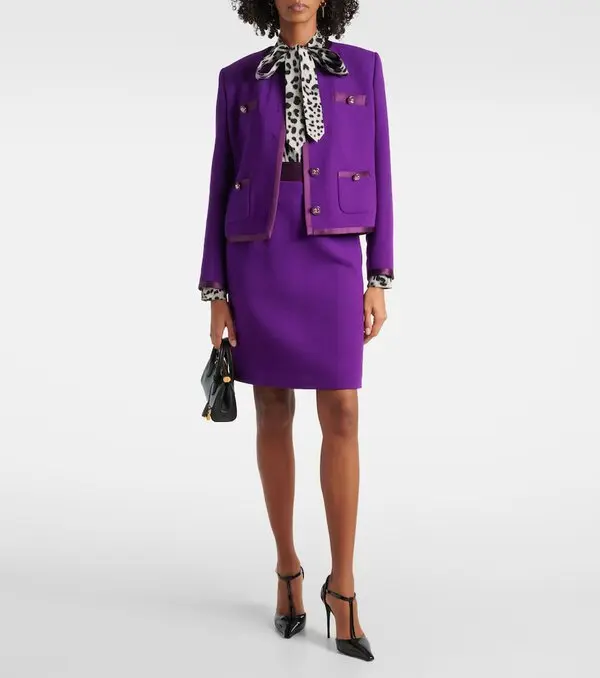 Dolce & Gabbana Crêpe Jacket