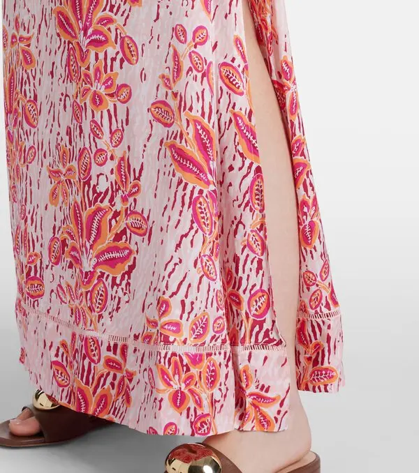 Poupette St Barth Cassandra Maxi Dress - Pink