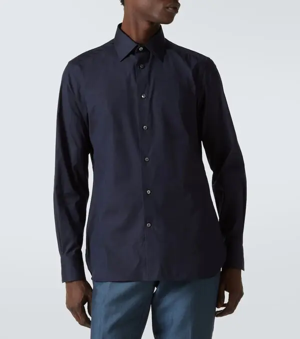 Zegna Cotton-blend Shirt