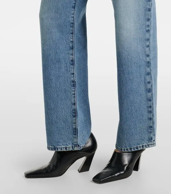 FRAME Le Jane Cropped Straight Jeans - Blue