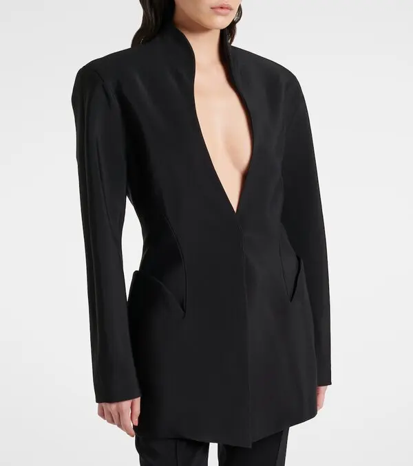 MUGLER Oversized Blazer