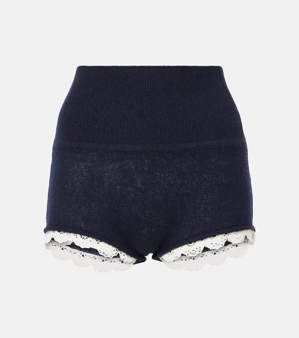 Magda Butrym Cashmere Shorts