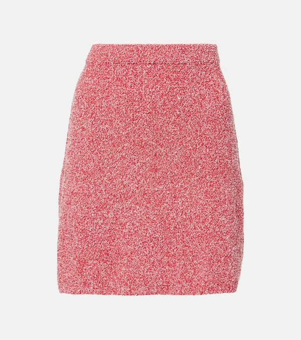 FERRAGAMO Cotton-blend Miniskirt