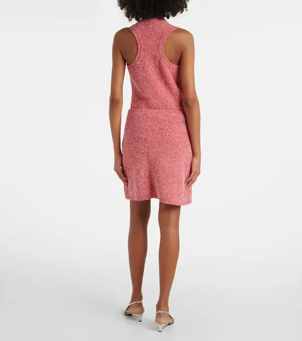 FERRAGAMO Cotton-blend Miniskirt