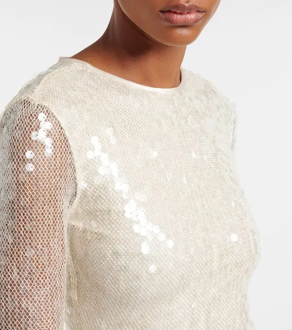 David Koma Sequined Gown