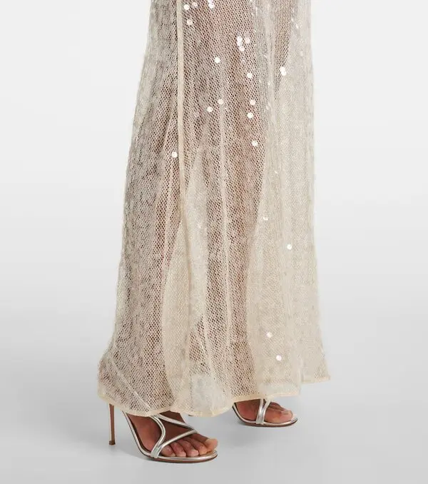 David Koma Sequined Gown