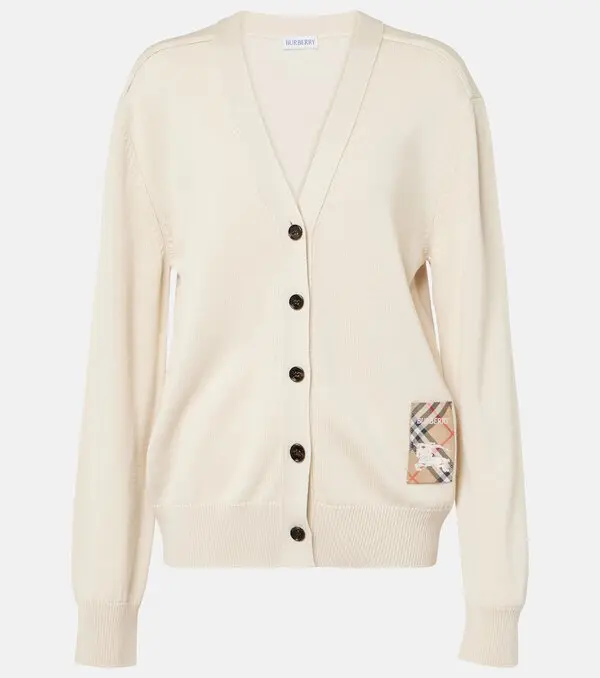 Burberry Wool Cardigan - Brown