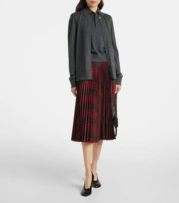 Burberry Wool Cardigan - Grey