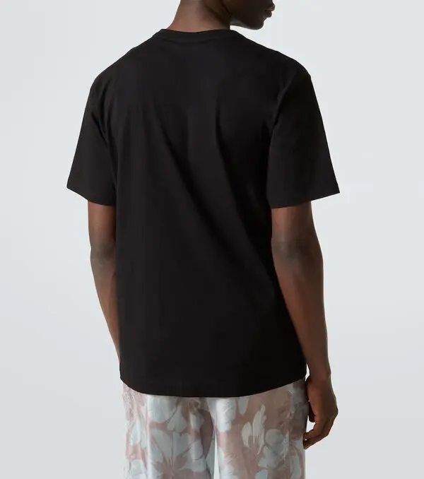 Dries Van Noten Printed Cotton Jersey T-shirt
