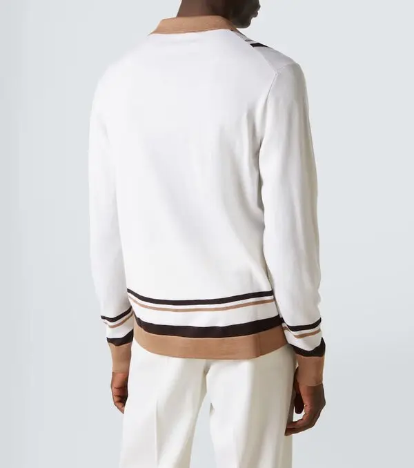 Dolce & Gabbana Wool And Silk Jacquard Cardigan
