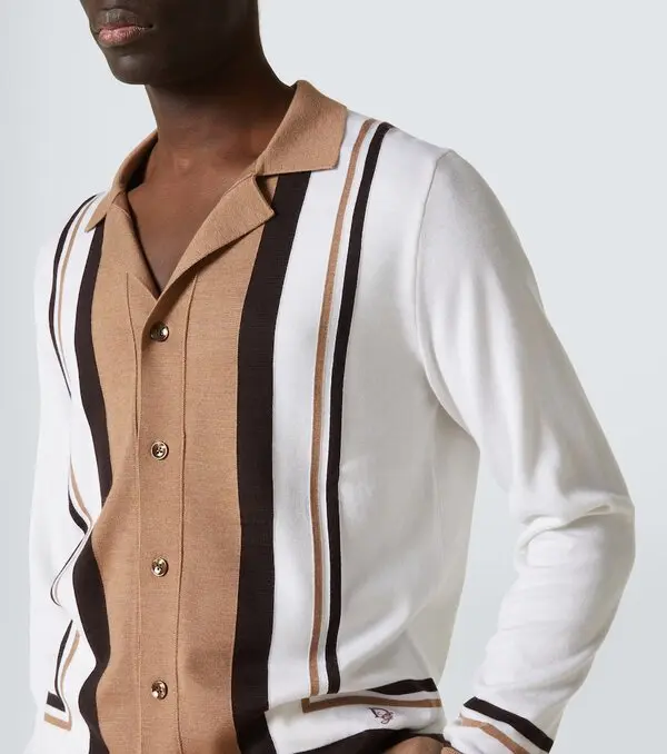 Dolce & Gabbana Wool And Silk Jacquard Cardigan