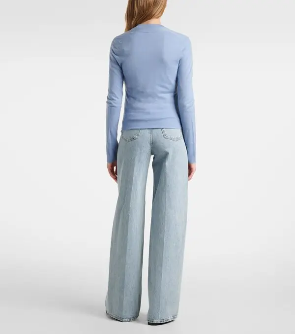 JOSEPH Cashmere Cardigan - Blue