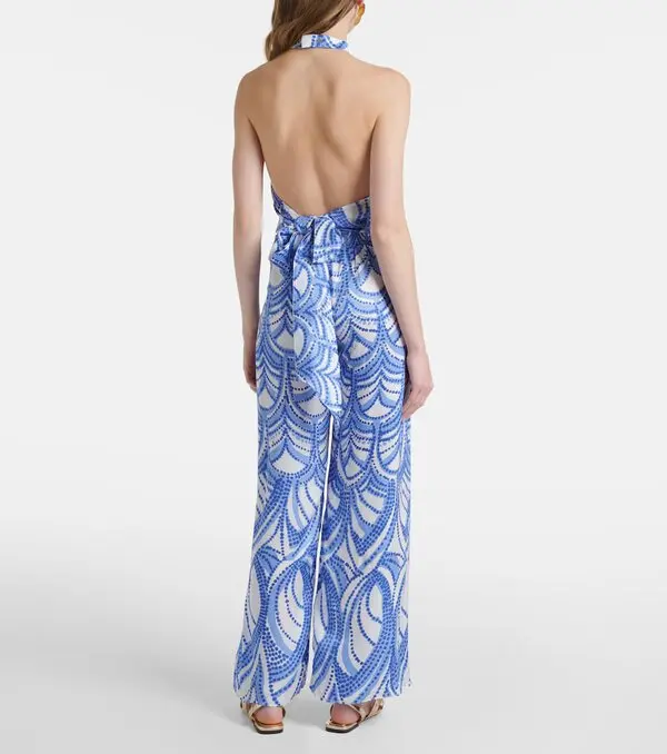 Poupette St Barth Clea Printed Top - Blue