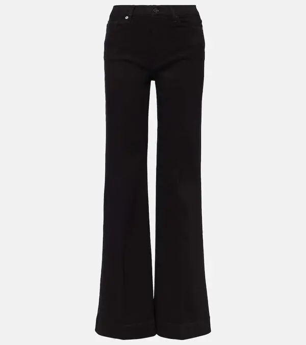 7 For All Mankind High-rise Straight Jeans
