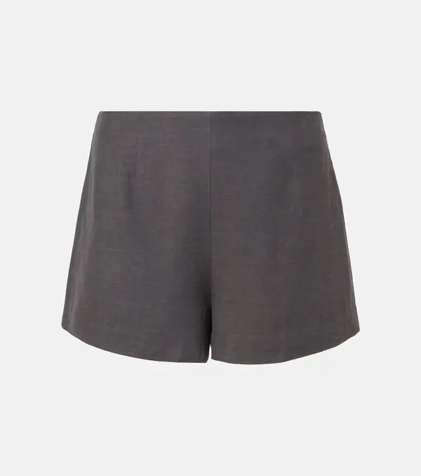 Faithfull The Brand Noto Mid-rise Shorts - Grey