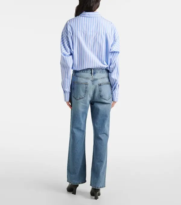 FRAME Le Jane Cropped Straight Leg Jeans