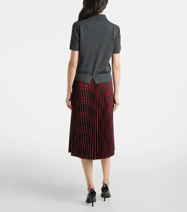 Burberry Wool Polo Shirt