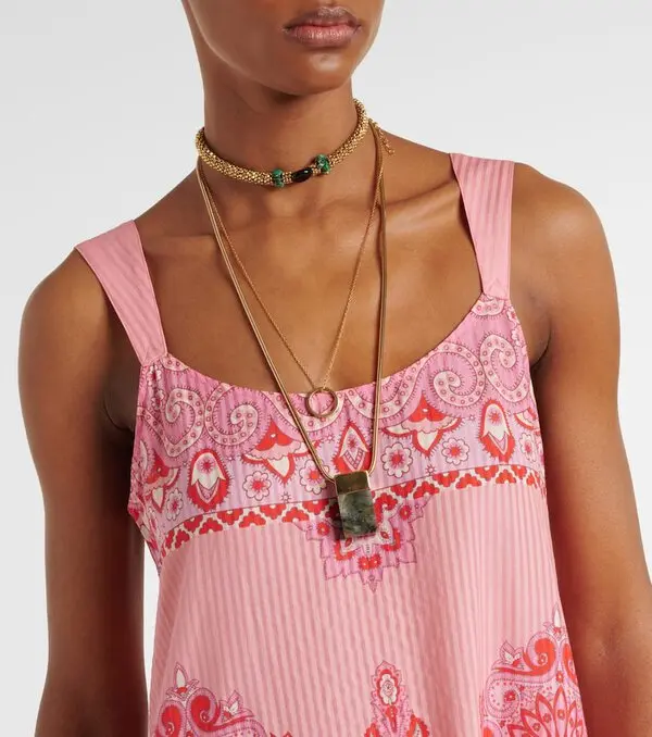 Etro Printed Maxi Dress