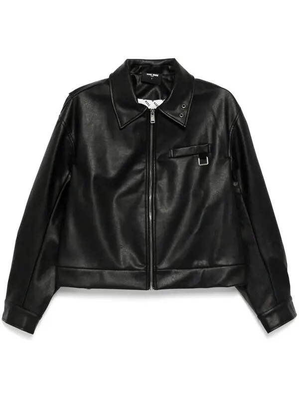 TEAM WANG DESIGN Choices Faux Leather Jacket