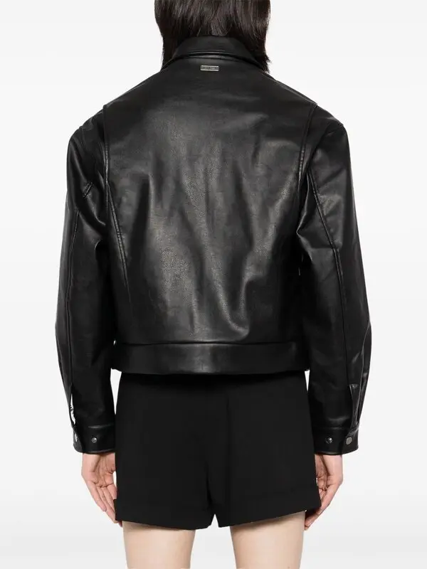 TEAM WANG DESIGN Choices Faux Leather Jacket
