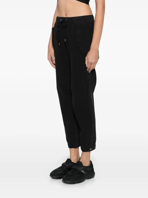 JAMES PERSE Cotton Terry Flight Trousers