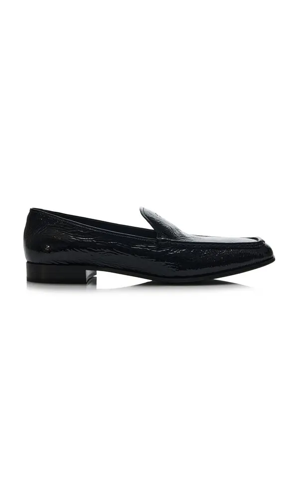 Prada Patent Leather Loafers - Black