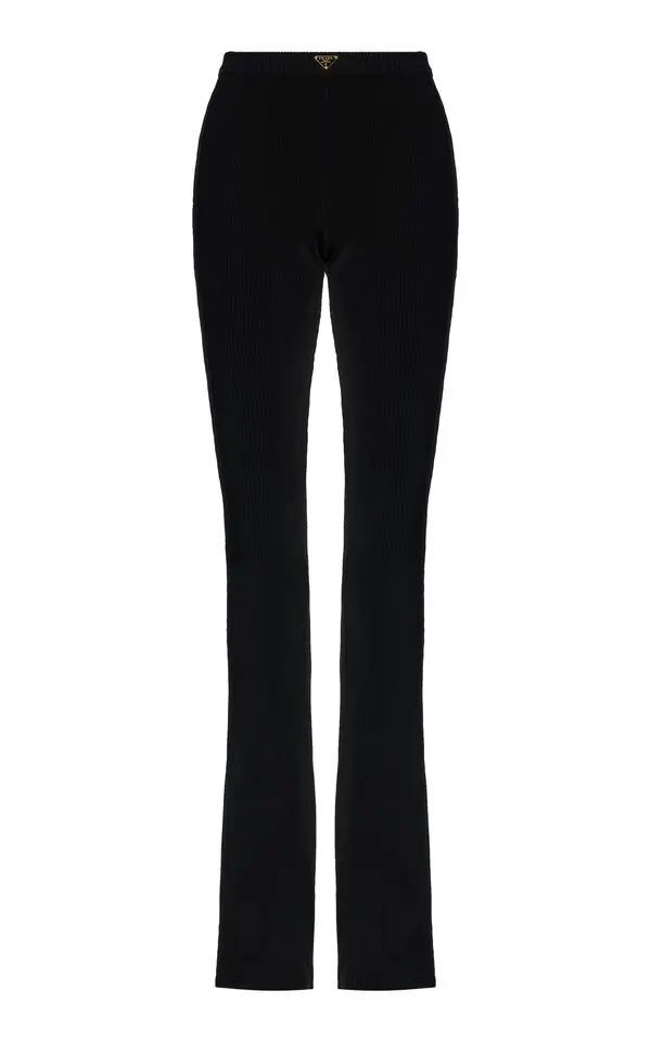 Prada High-rise Jersey Pants
