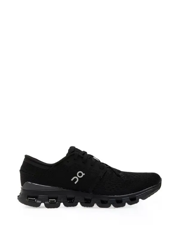 On X 4 Mesh Sneakers - Black