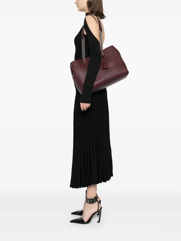 Mulberry Small Lily Chain Tote Bag - Purple | Editorialist