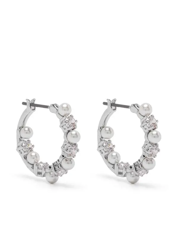 SWAROVSKI Matrix Drop Earrings - Silver