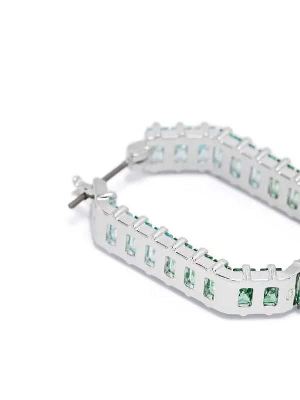 SWAROVSKI Matrix Hoop Earrings