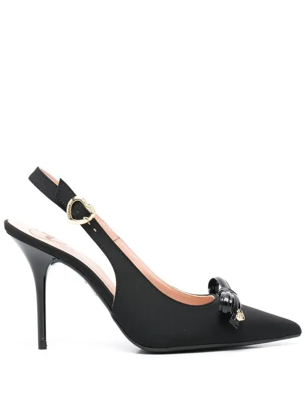 Moschino 95mm Bow Pumps