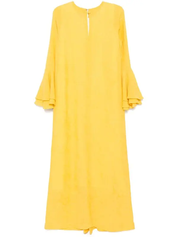 BAMBAH Aida Ruffle Kaftan