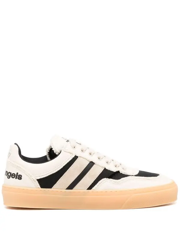 Moncler X Palm Angels Panelled Sneakers - Neutrals