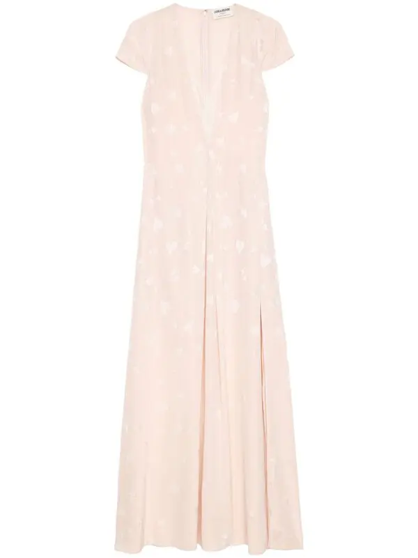 Zadig&Voltaire Ravir Silk Maxi Dress