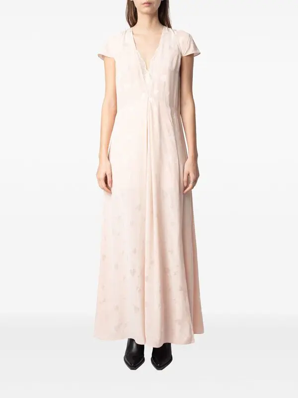 Zadig&Voltaire Ravir Silk Maxi Dress