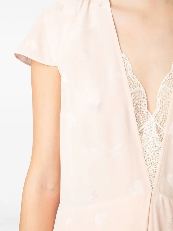 Zadig&Voltaire Ravir Silk Maxi Dress
