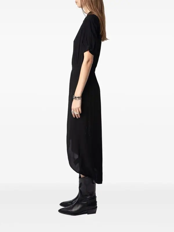 Zadig&Voltaire Romaz Strass Midi Dress