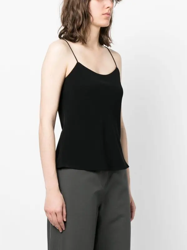 THE ROW Spaghetti-strap Tank Top - Black