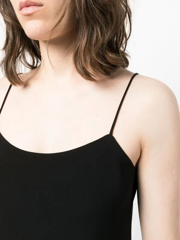 THE ROW Spaghetti-strap Tank Top - Black