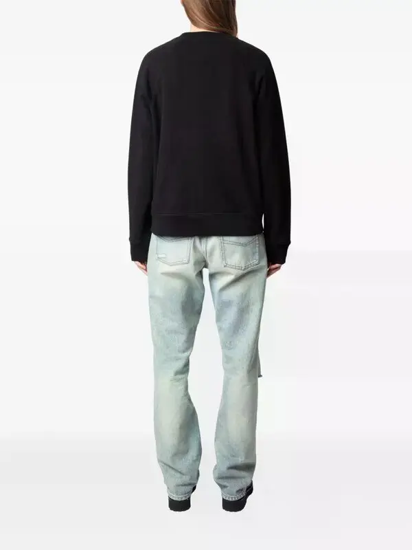 Zadig&Voltaire Strass Embellished Sweatshirt - Black