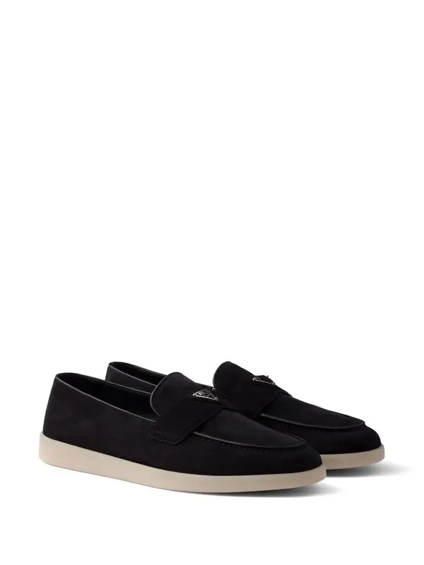 Prada Suede Loafers