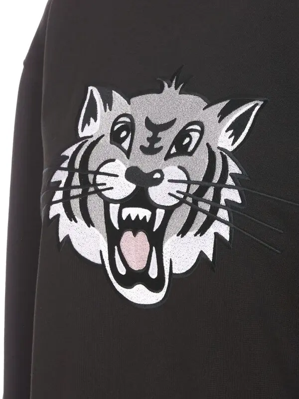 Kenzo Happy Tiger Embroidered Sweatshirt