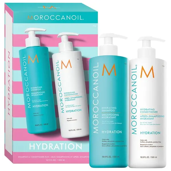 MOROCCANOIL Hydration Shampoo & Conditioner Half-liter Set - One-color