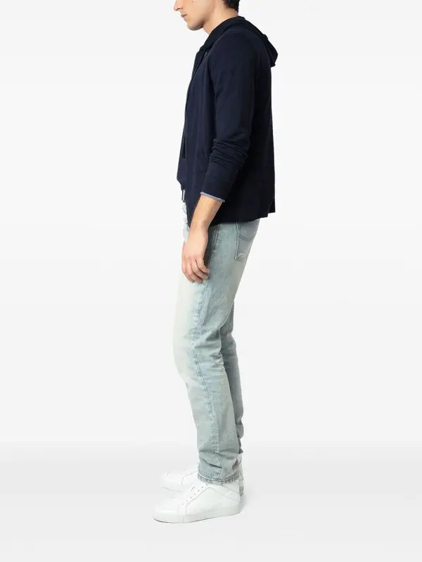 Zadig&Voltaire Clash Zip-up Hoodie - Blue