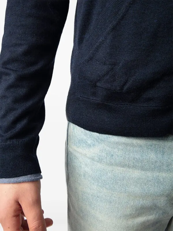 Zadig&Voltaire Clash Zip-up Hoodie - Blue